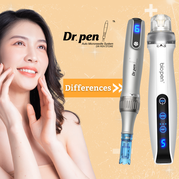 Differences Between Dr. Pen Microneedling Pen and Bio Pen – Dr. Pen Store